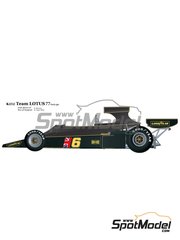 Car scale model kits / Formula 1 / 1/20 scale / 70 years Car scale model kits / Formula 1 / 1/20 scale / 70 years